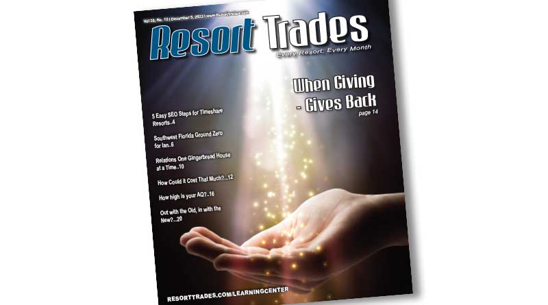 December 2022 Resort Trades Timeshare Hospitality Magazine | Resort ...